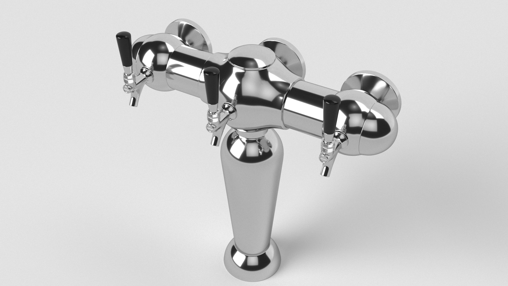 3D Model Beer Tap - TurboSquid 1831154