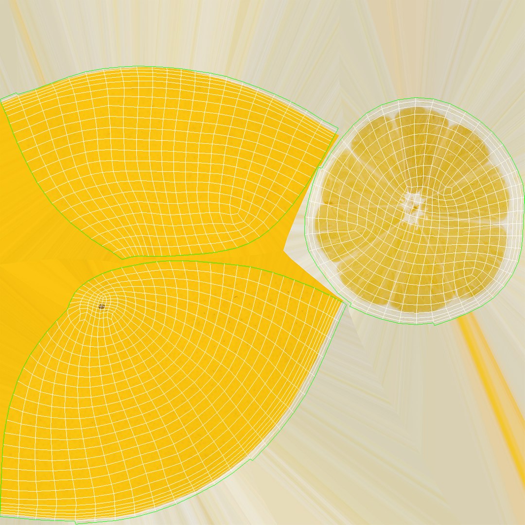 Prop 25 Lemon Half 3D - TurboSquid 2238915
