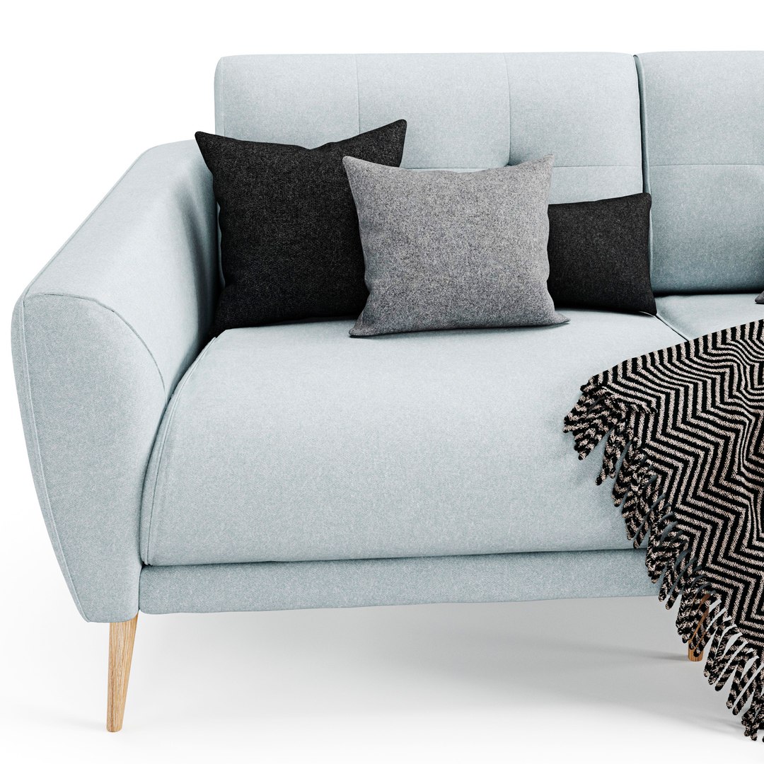 Sofa Zoe Double Model - TurboSquid 1494149