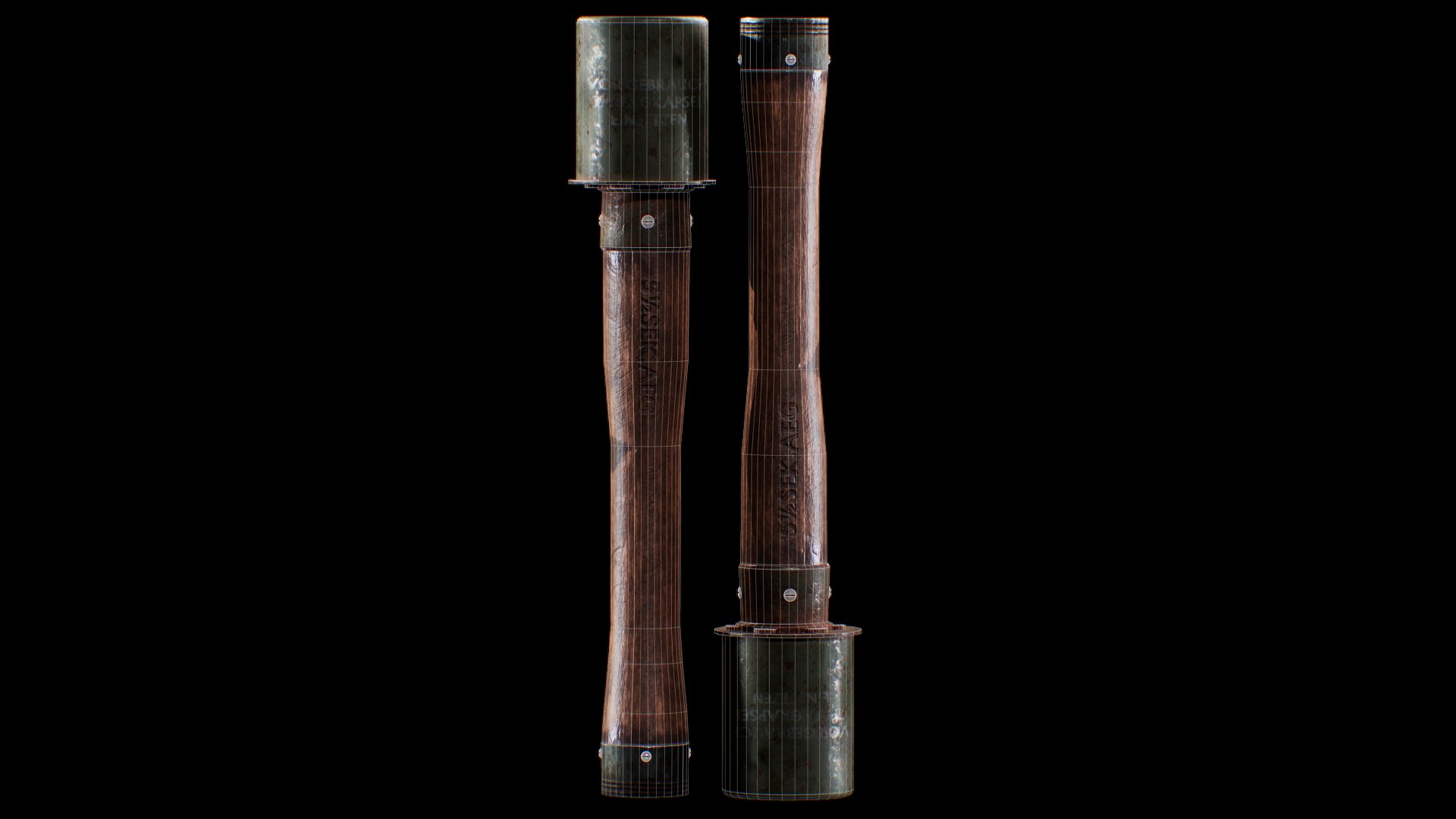 M24 Grenade Props For Game Art Model - TurboSquid 2148449