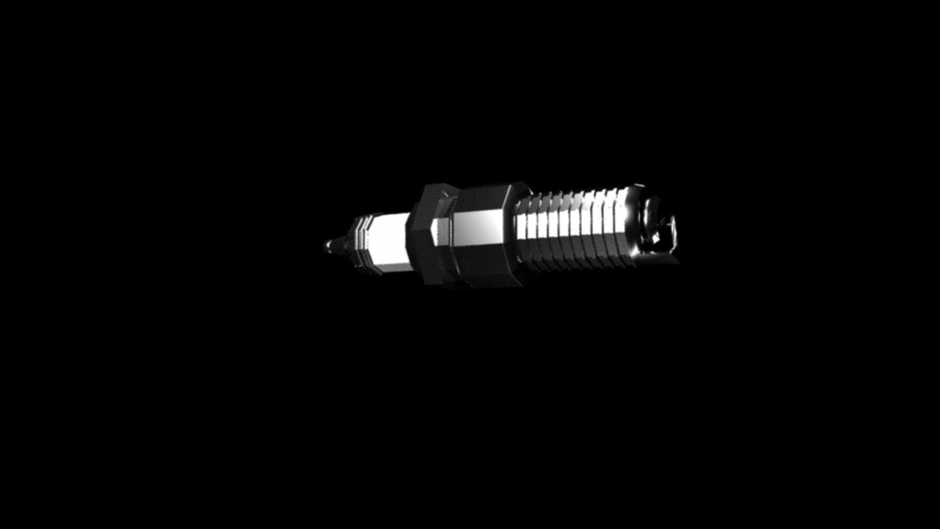 spark plug 3d model