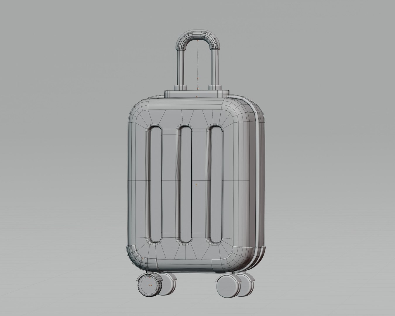 Suitcase On Wheels 3d Model 3D - TurboSquid 2209789