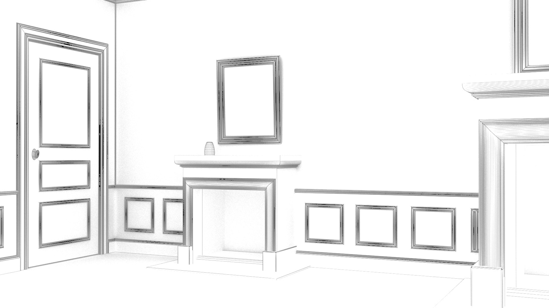 Ancient Living Room 3D Model - TurboSquid 1812390