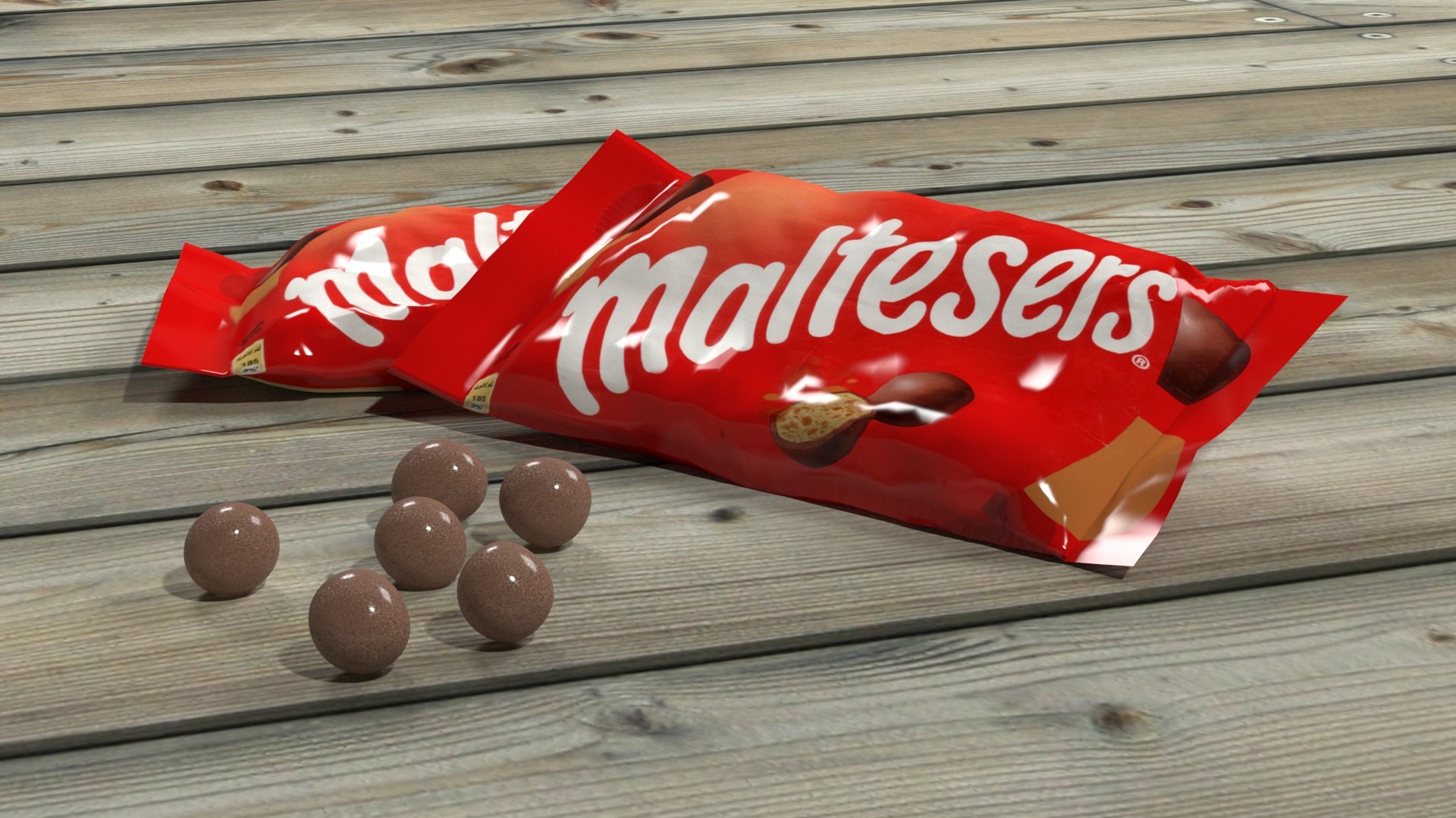 3D Maltesers Model - TurboSquid 1648083