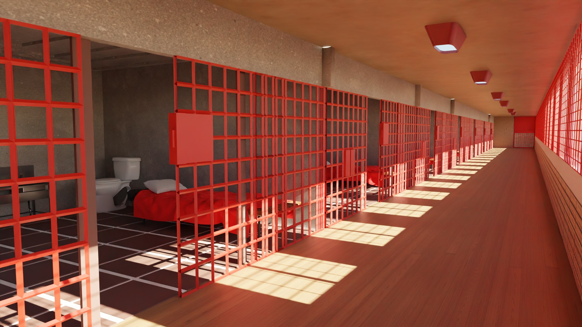 3D Prison - TurboSquid 2154738