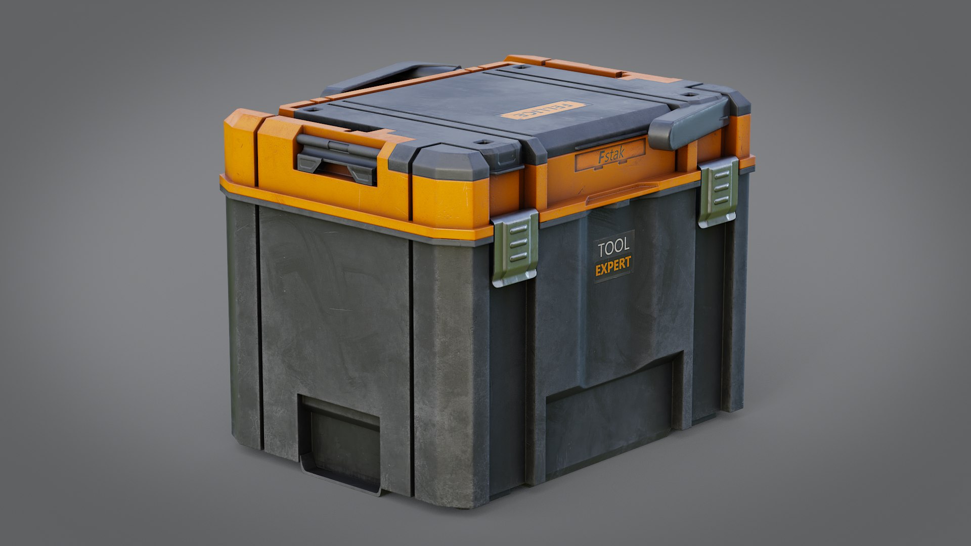 3D Rigged Crate GameReady LODs - TurboSquid 1880133