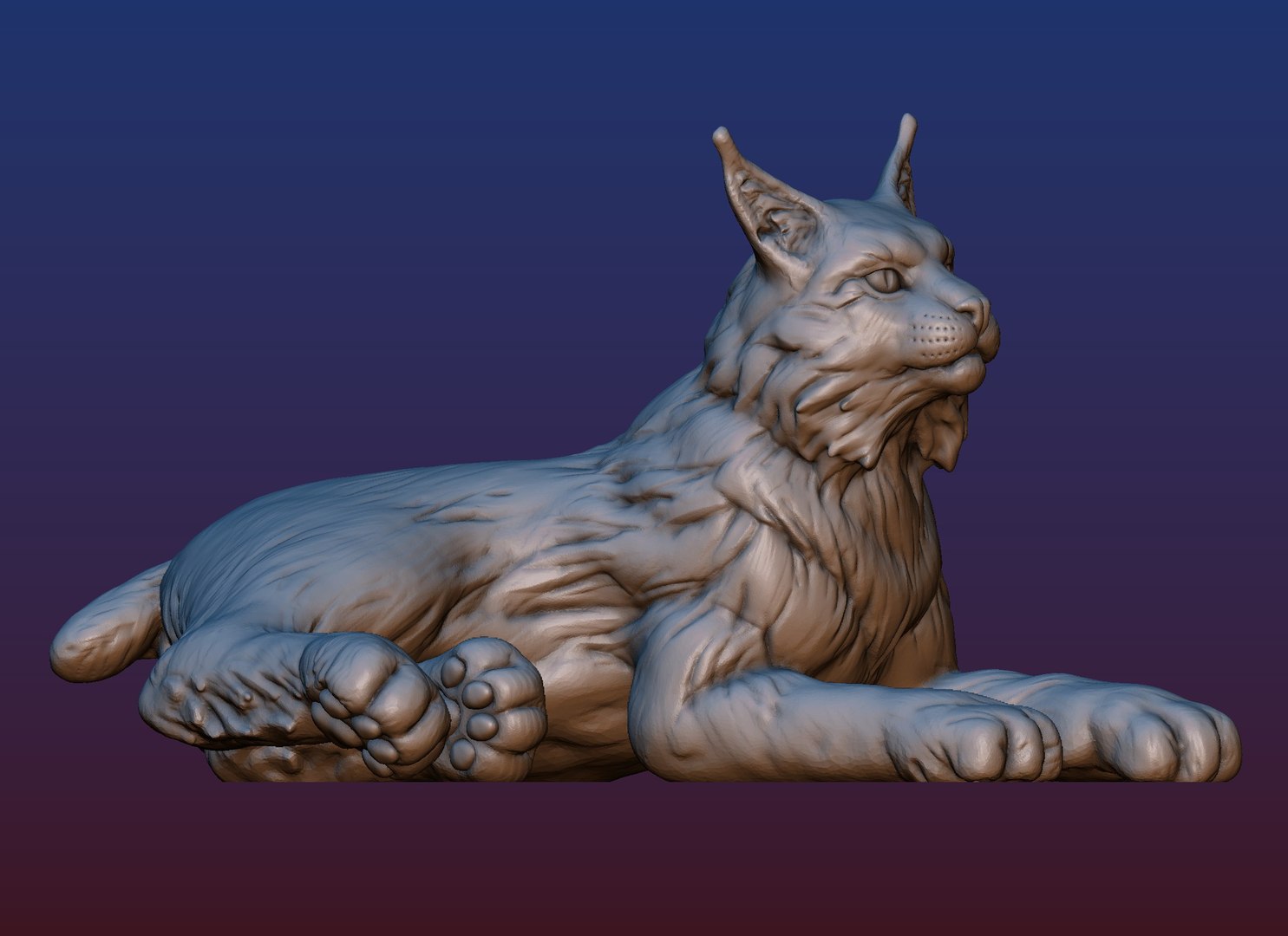 Lynx Print Ready 3D Model - TurboSquid 1272671