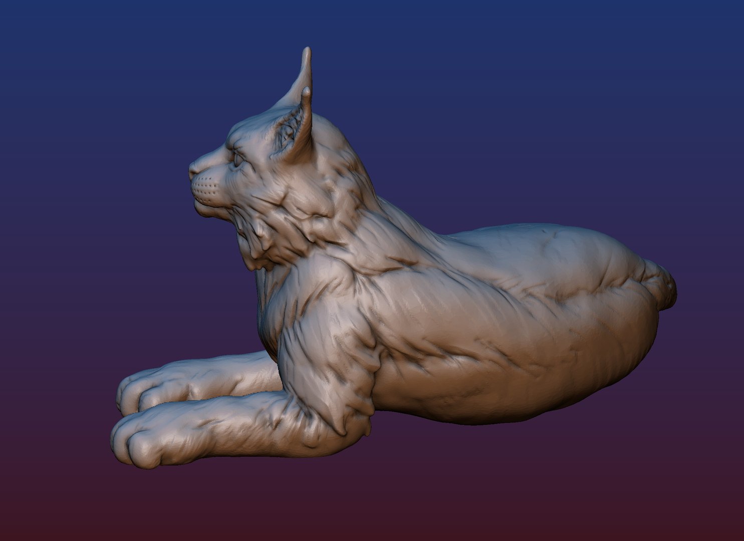 Lynx Print Ready 3D Model - TurboSquid 1272671