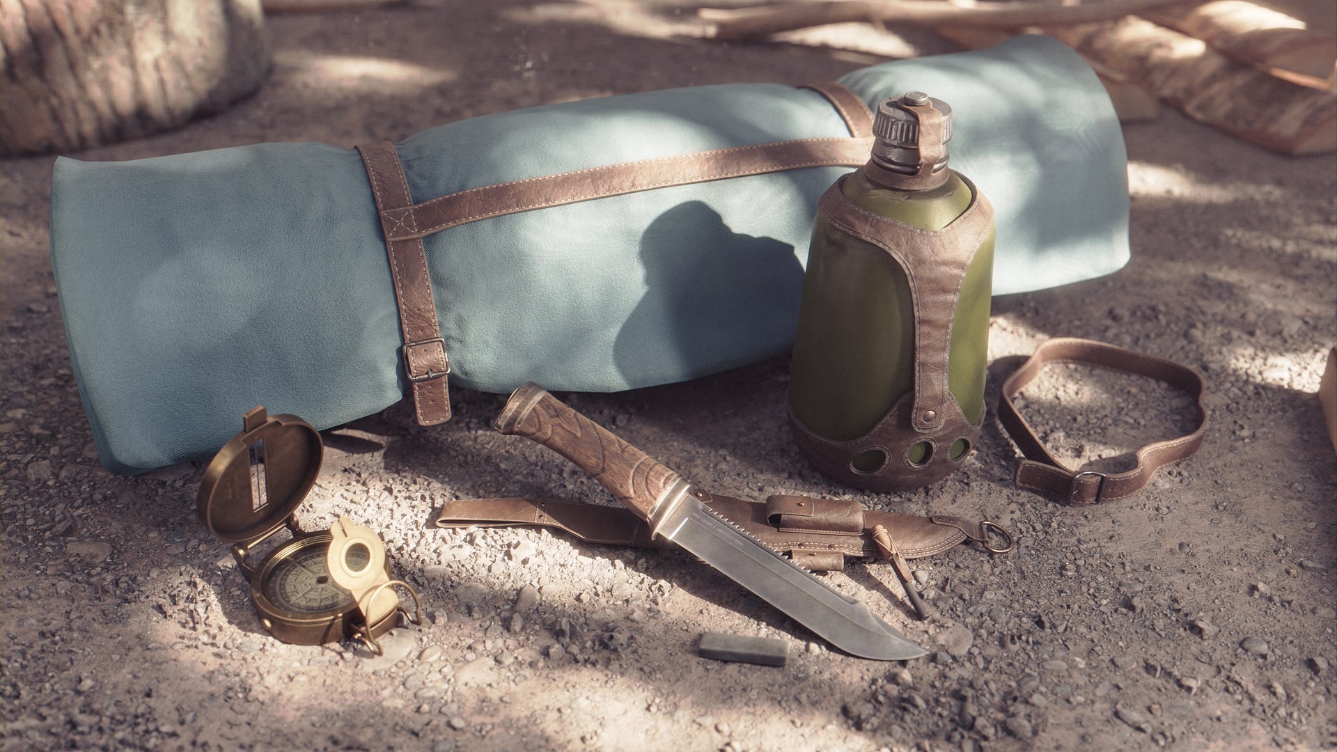 The Scout - Camping Asset Pack 3D Model - TurboSquid 2086499