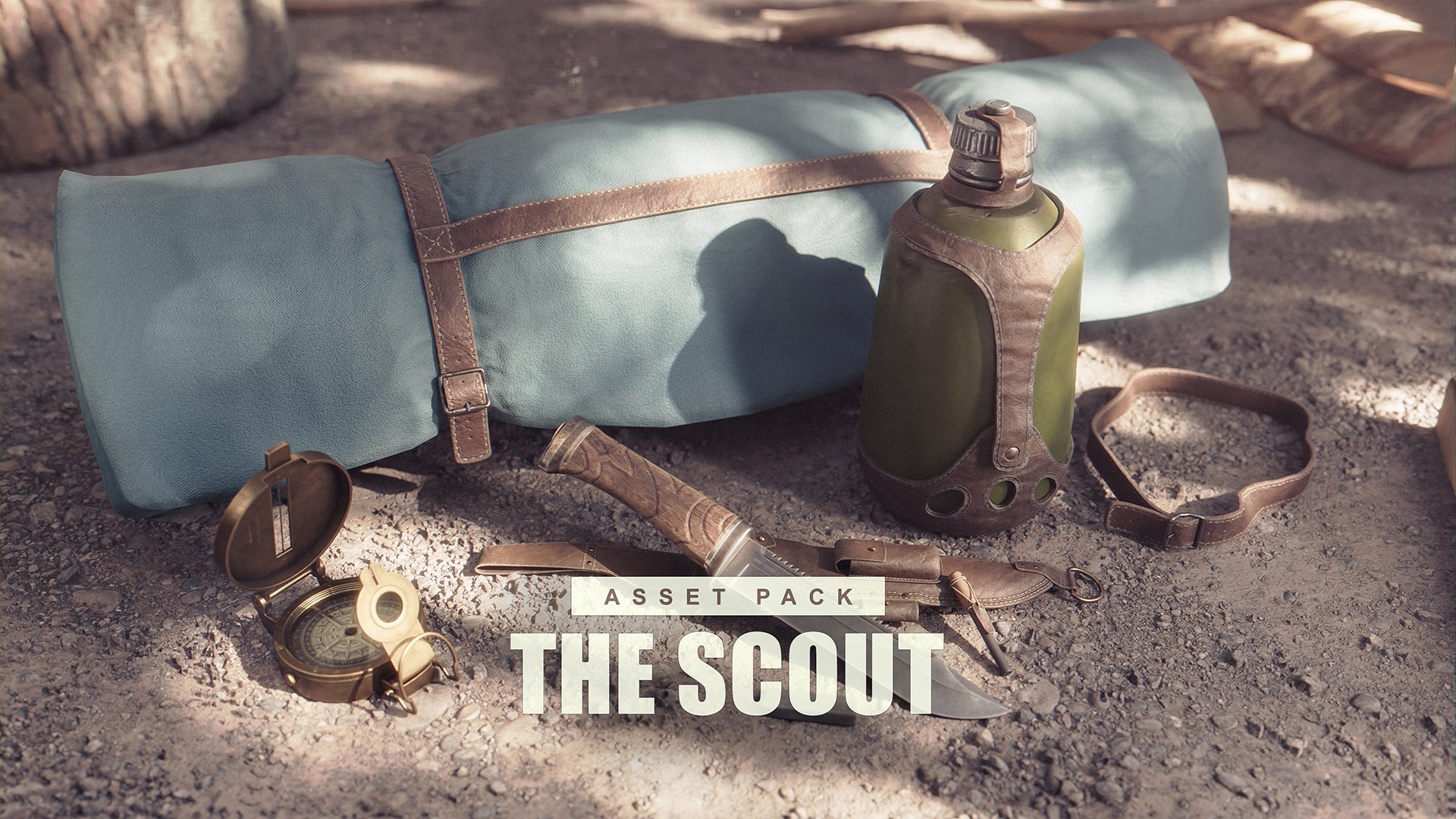 The scout - camping asset pack 3D model - TurboSquid 2086499