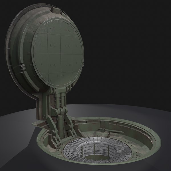 modelo 3d Missile Silo High Detailed PBR - TurboSquid 1892913