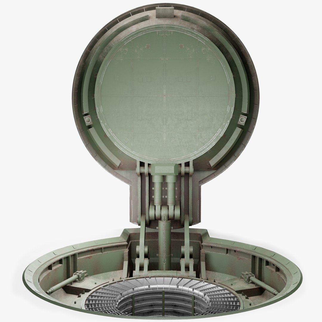 3D Missile Silo High Detailed PBR - TurboSquid 1892913
