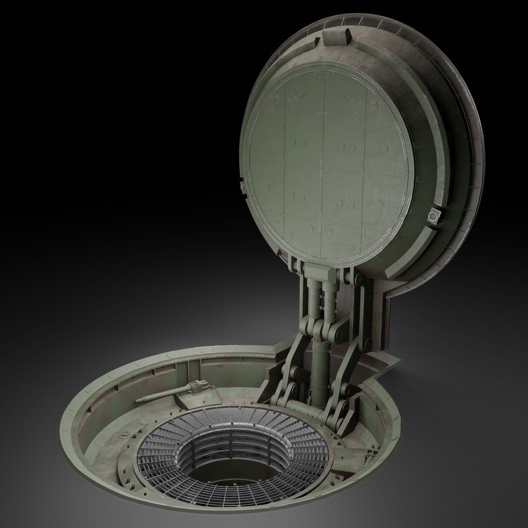 3D Missile Silo High Detailed PBR - TurboSquid 1892913