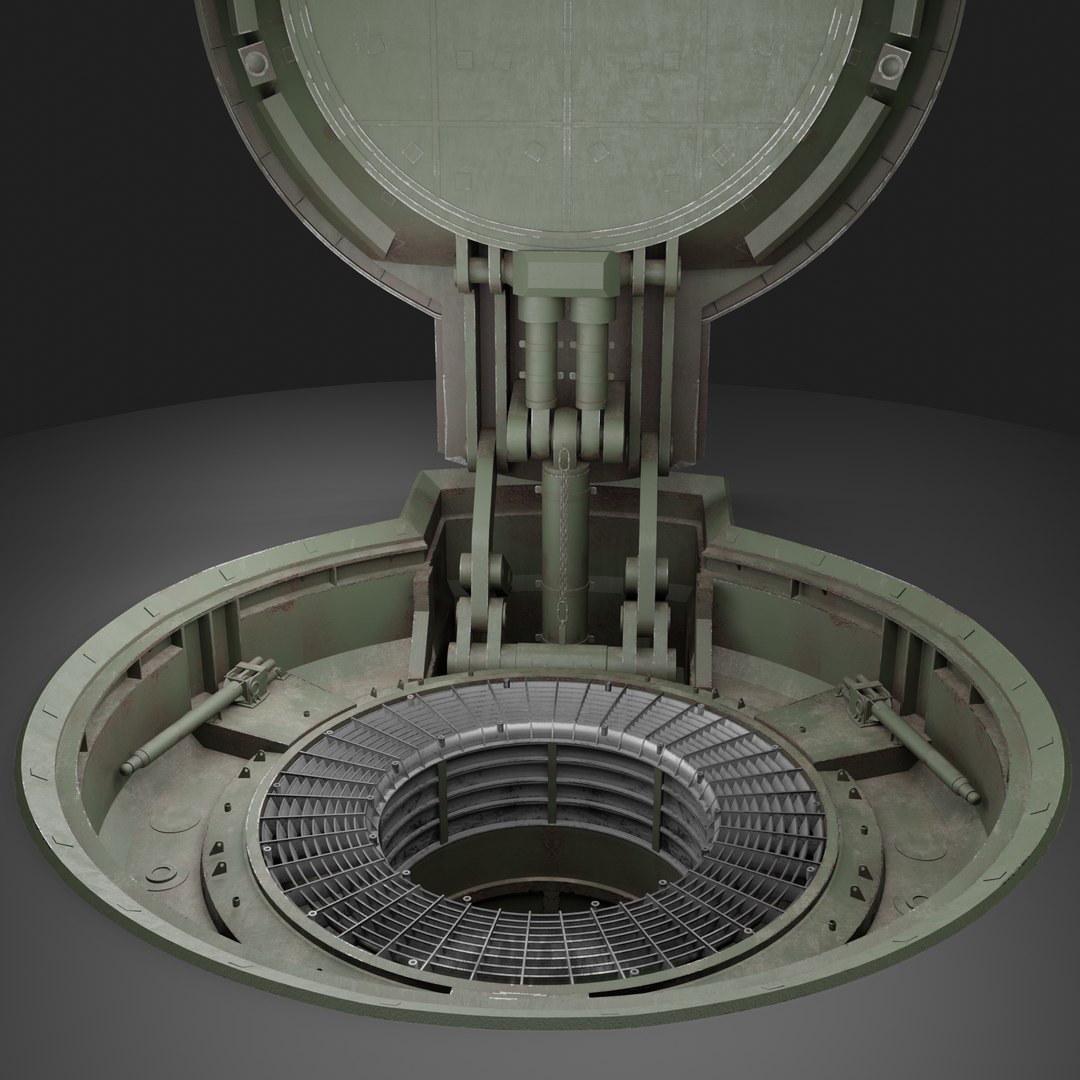 3D Missile Silo High Detailed PBR - TurboSquid 1892913