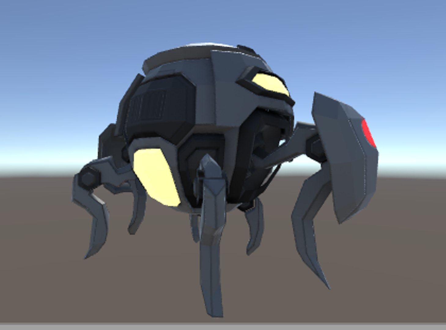 Pbr Sphere Robot Insect 3D - TurboSquid 1377562