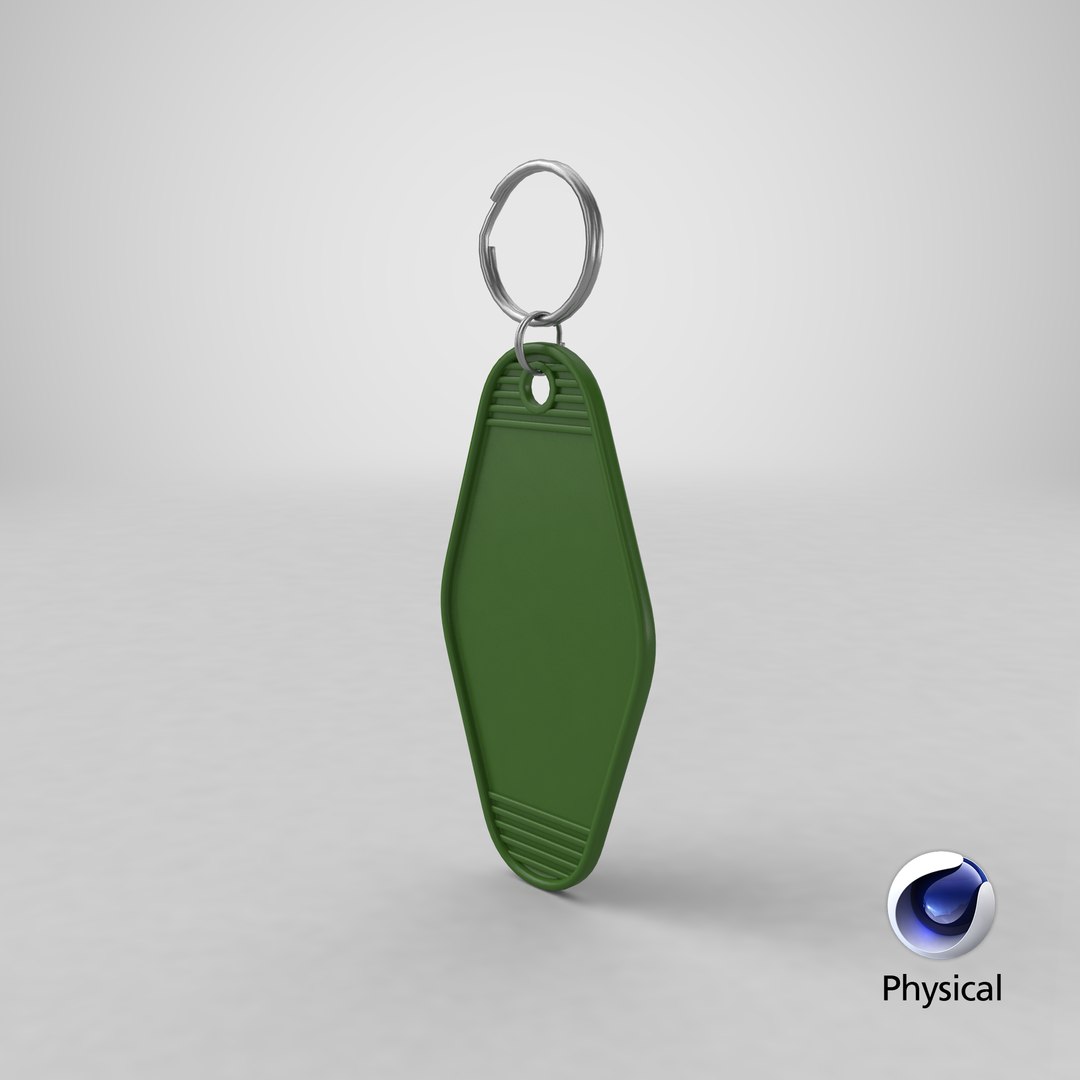 3D Model Hotel Key Tag - TurboSquid 1779826