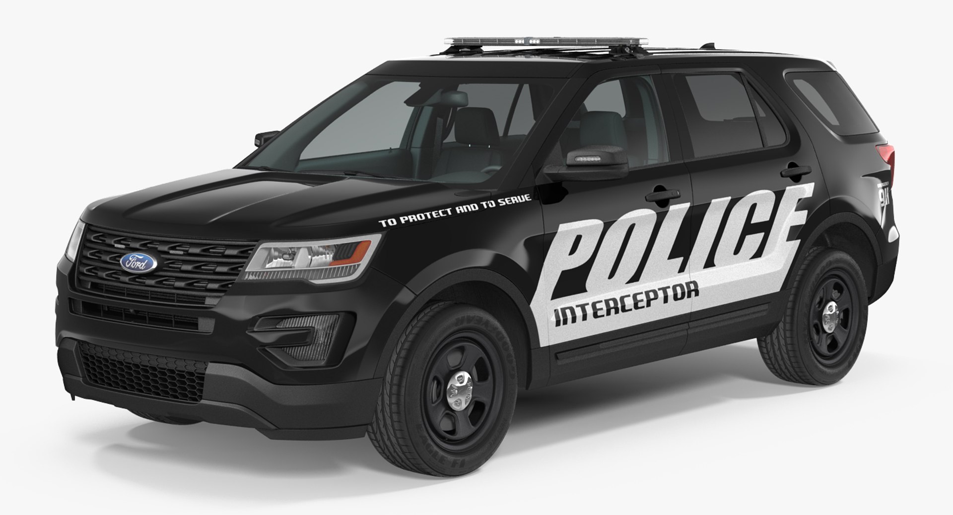 Police Interceptor Unit 2016 3d Max