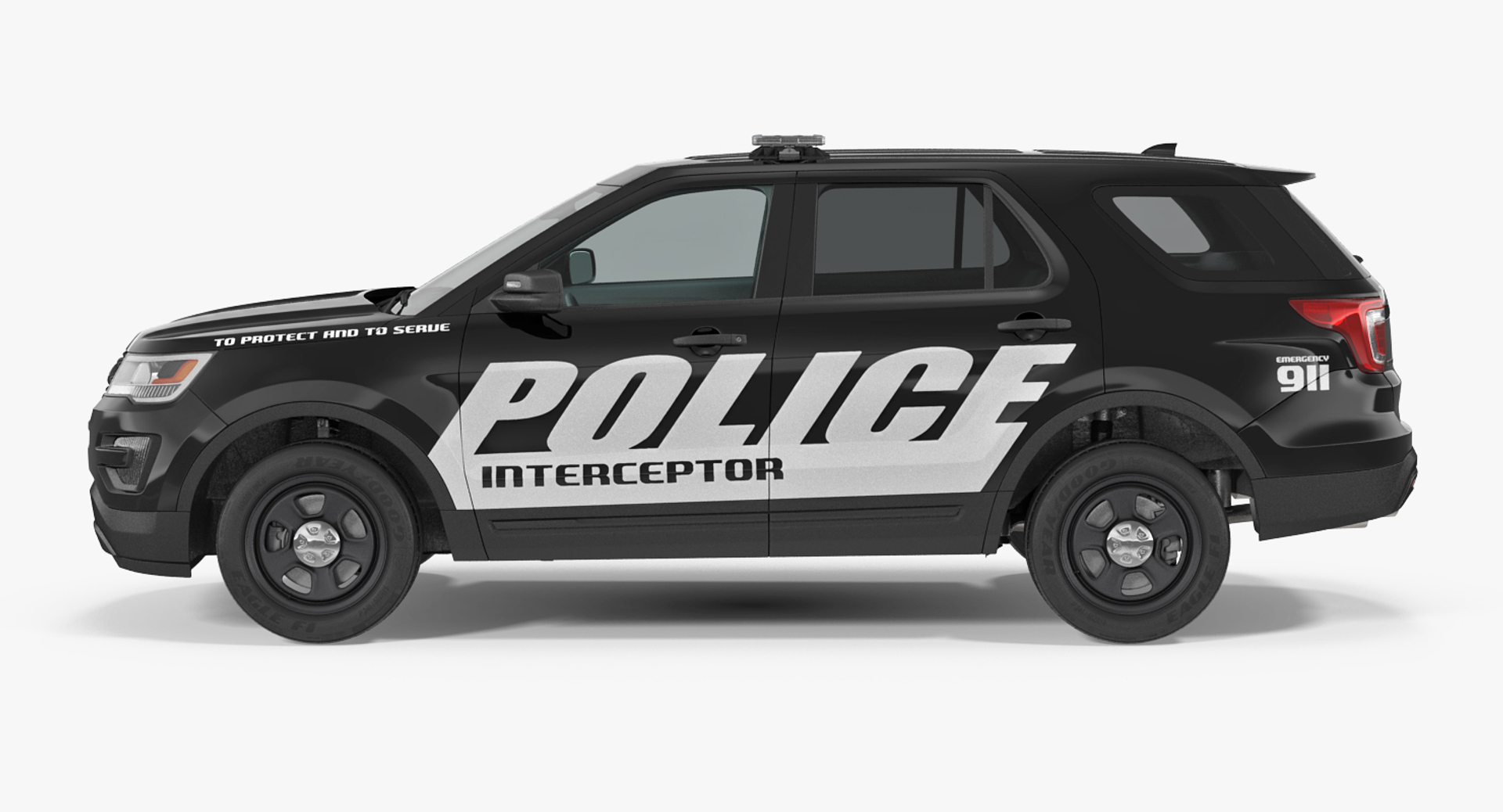 Police Interceptor Unit 2016 3d Max