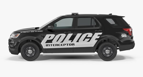 police interceptor unit 2016 3d max