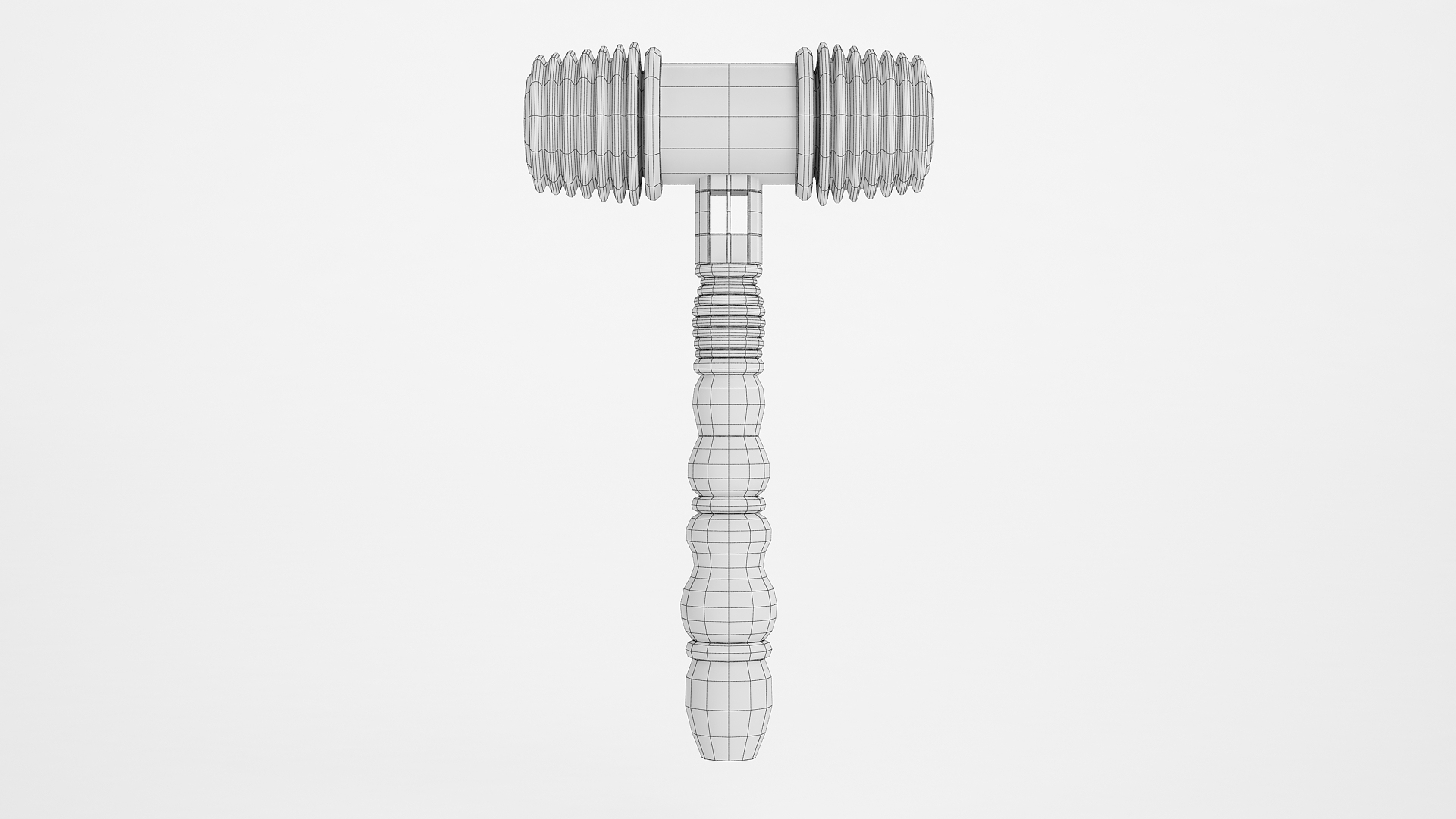 Plastic Toy Hammer 04 3D Model - TurboSquid 1783810