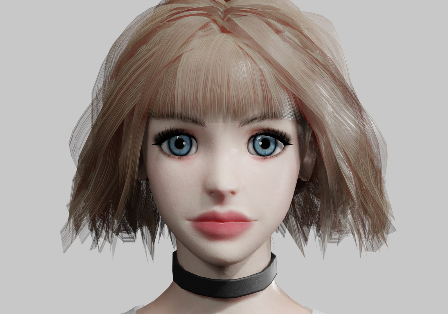 3d Cute Classic Woman V34298 Model Turbosquid 2278025