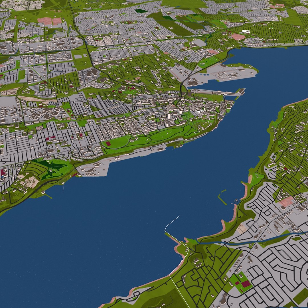 Quebec city canada 3D model - TurboSquid 1598722