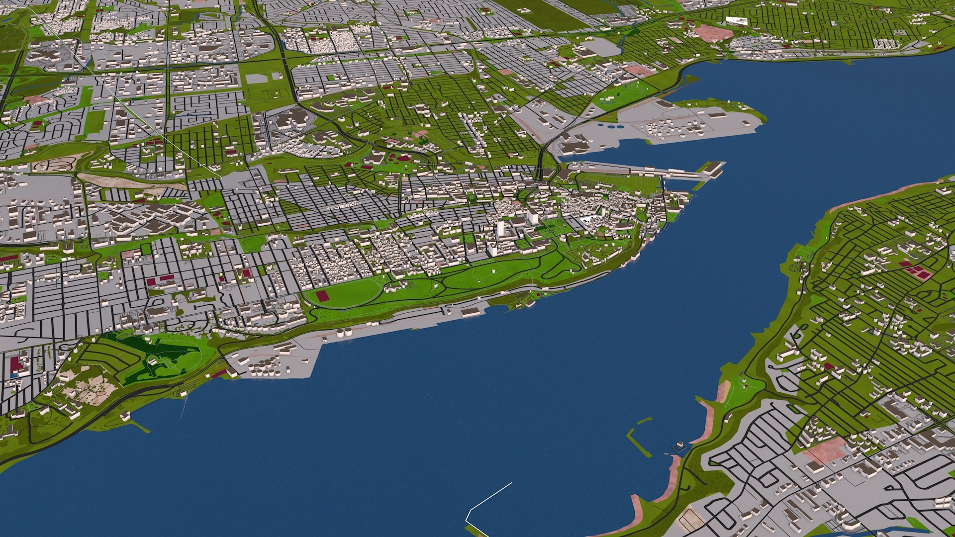 Quebec city canada 3D model - TurboSquid 1598722