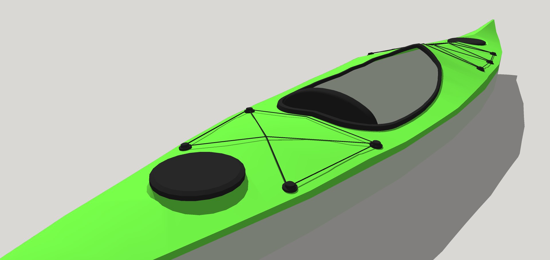 Kayak 3D Model - TurboSquid 1366224