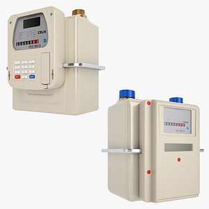 Gas Meter 3D Models for Download | TurboSquid