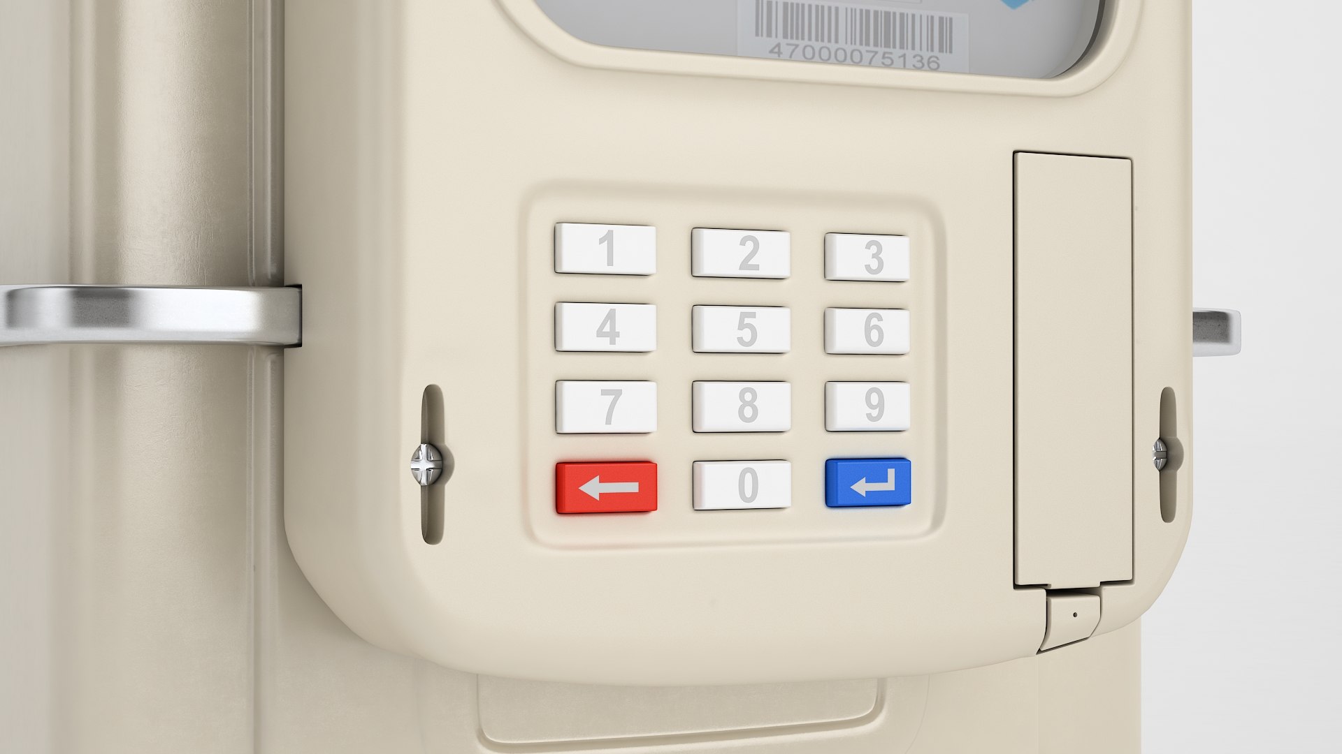 Gas Prepayment Meter 01 3D Model - TurboSquid 1469032