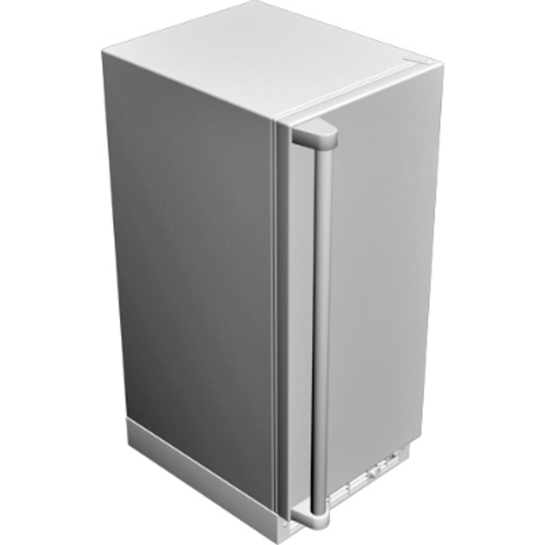 mini refrigerator 3d model