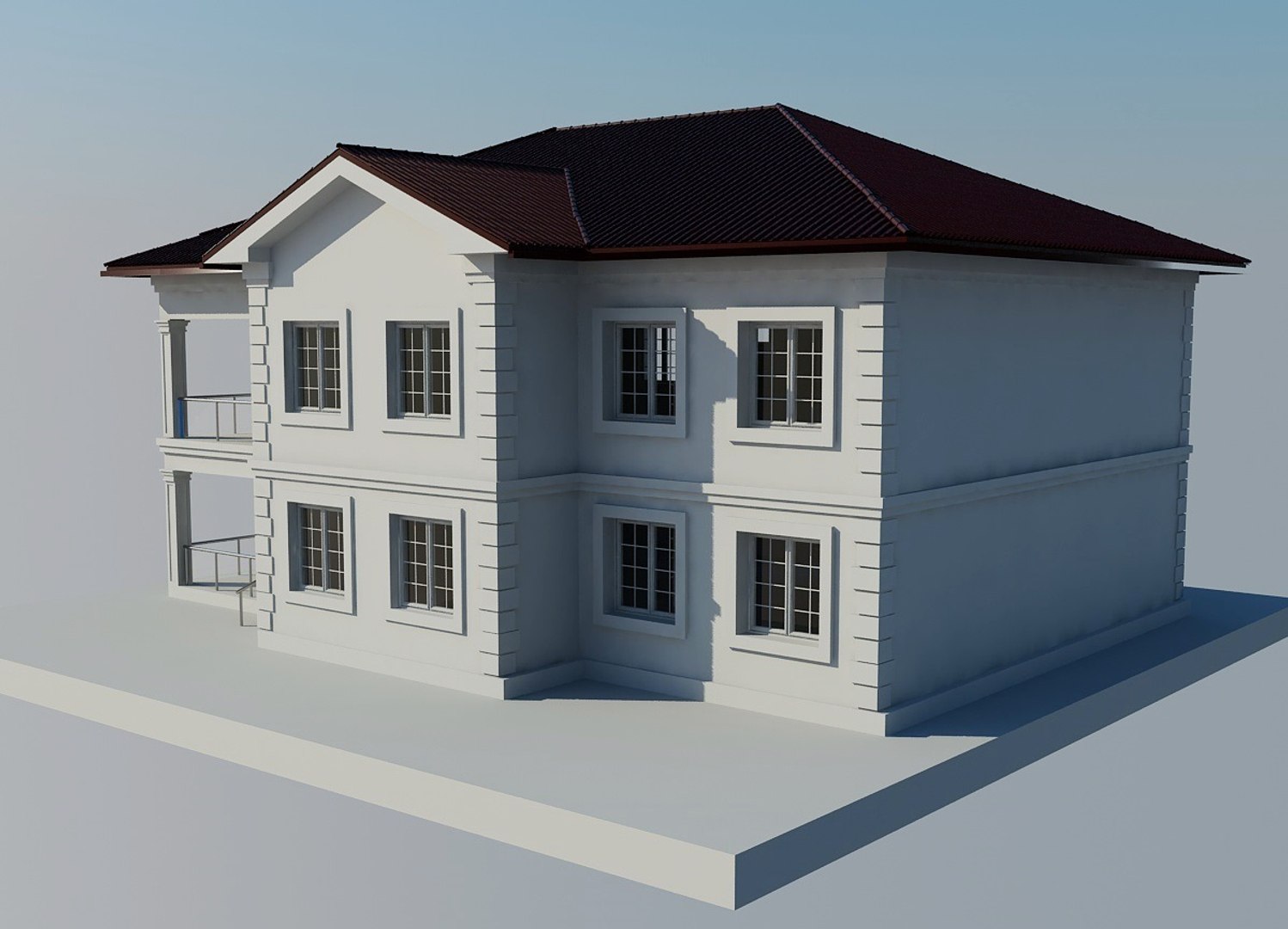 House building model - TurboSquid 1540422