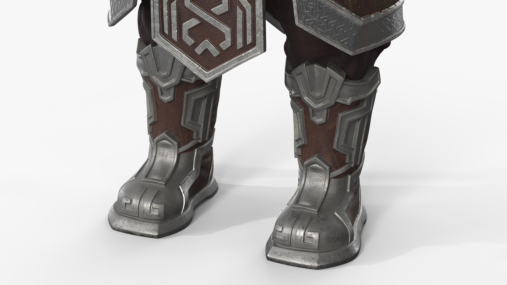 Fantasy Dwarf Character In Chainmail 3D Model - TurboSquid 2392366