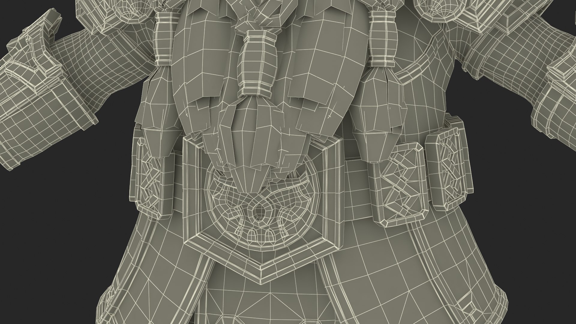 Fantasy Dwarf Character In Chainmail 3D Model - TurboSquid 2392366