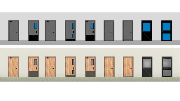Internal Single Door model - TurboSquid 2010170