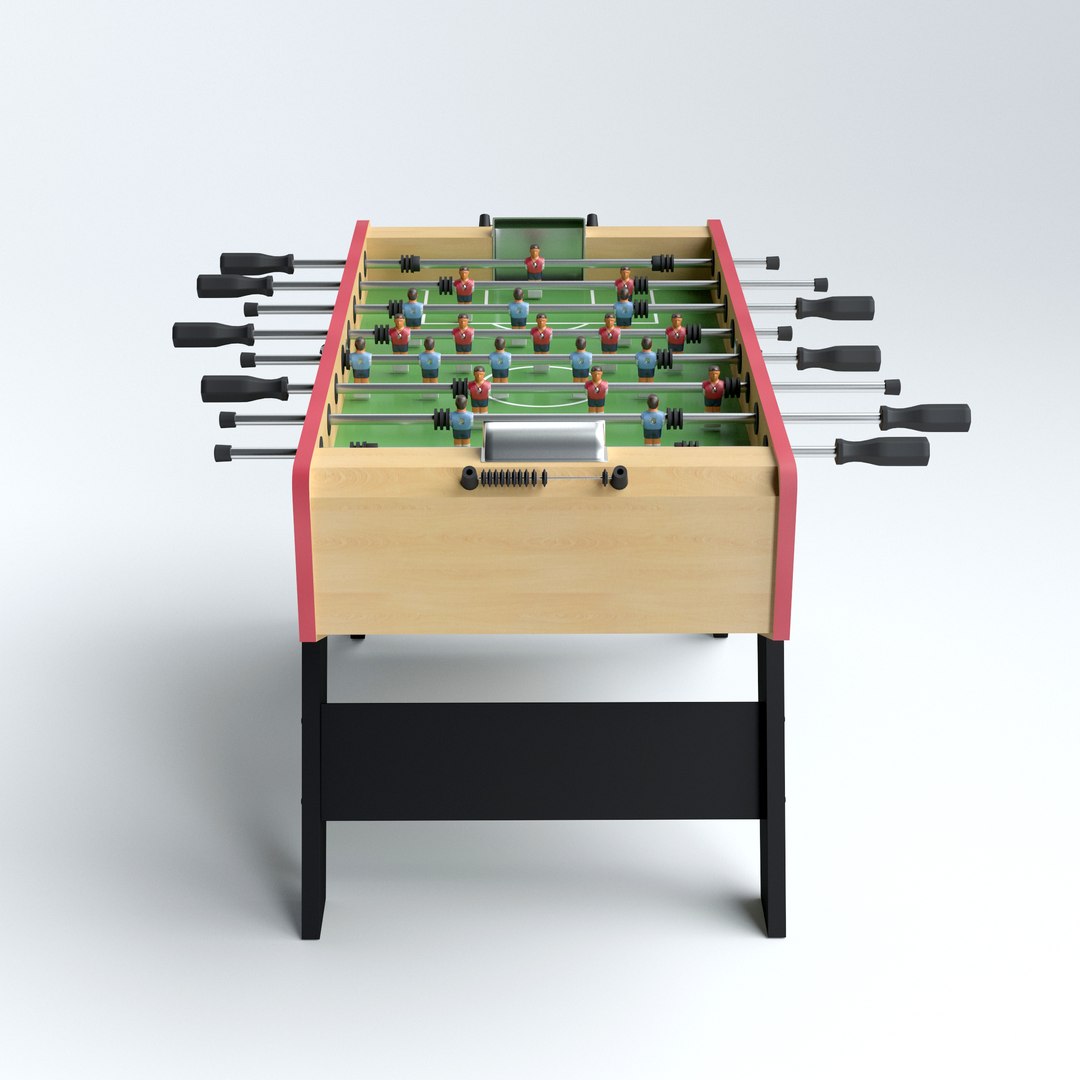 3d Model Football Table Soccer