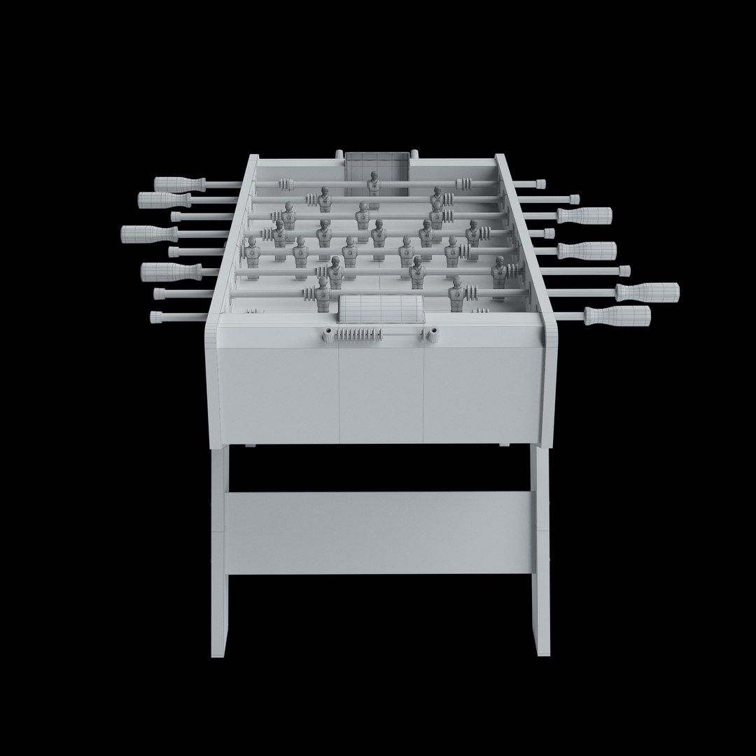 3d Model Football Table Soccer