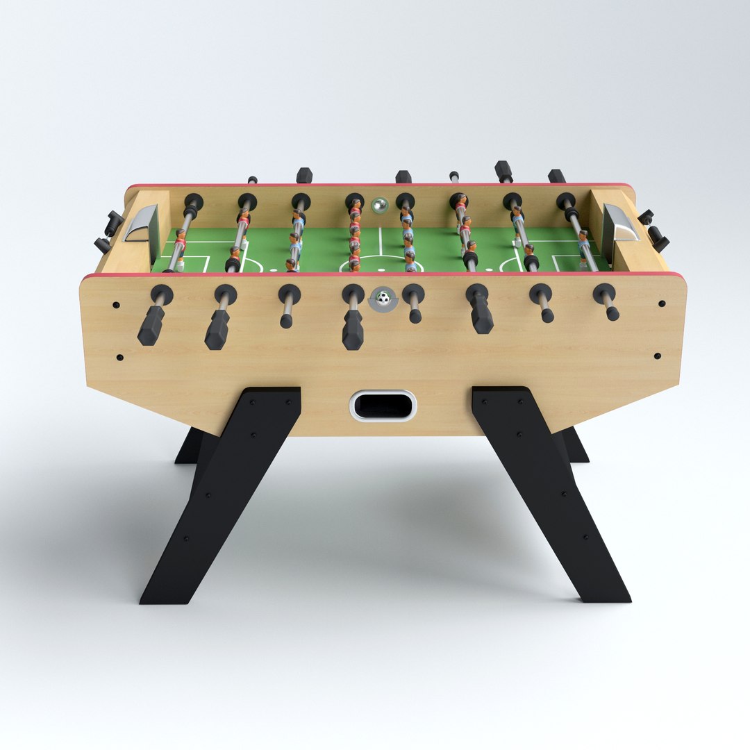 3d Model Football Table Soccer
