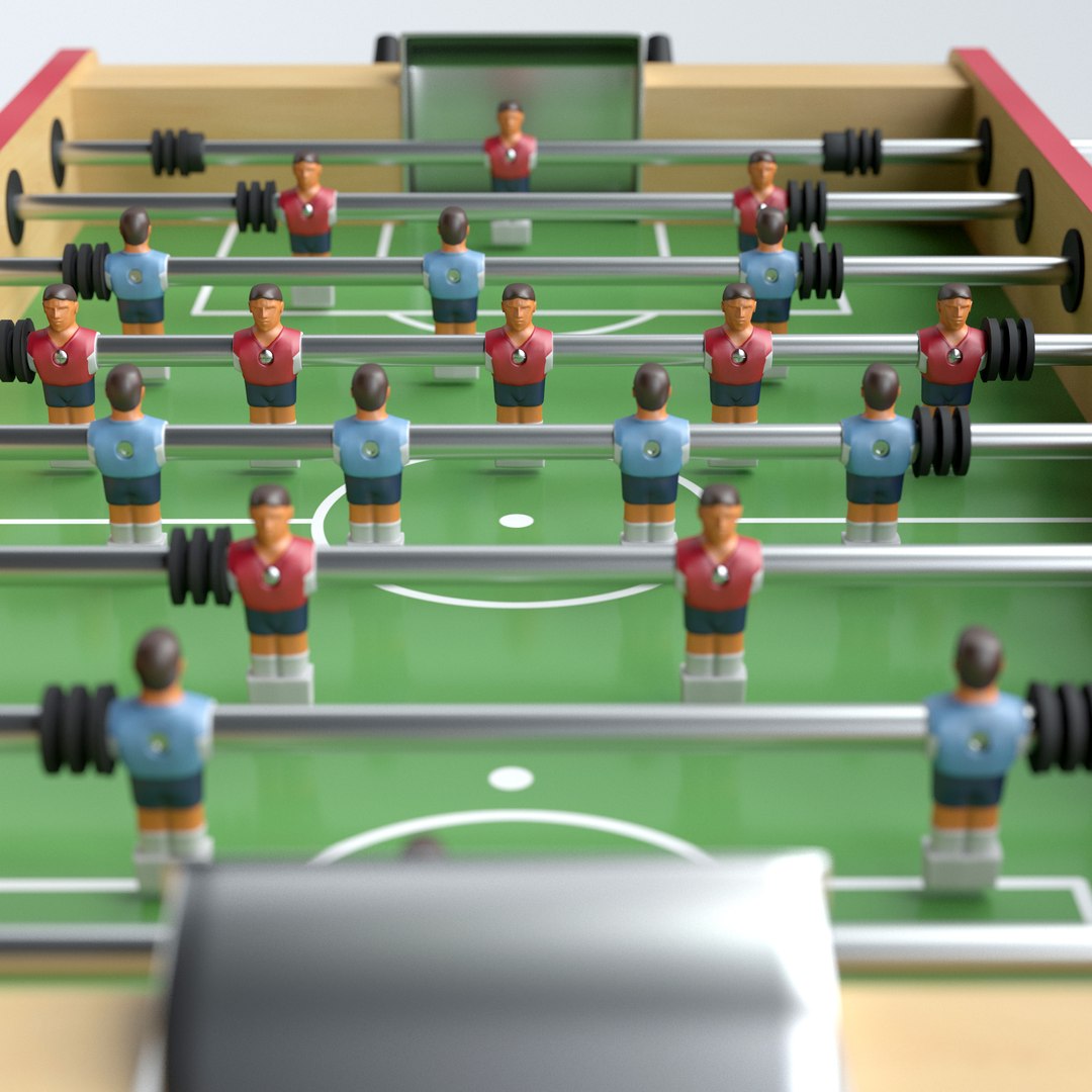 3d Model Football Table Soccer