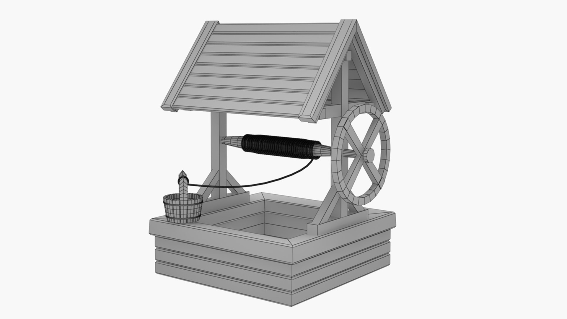 Well 03 3D - TurboSquid 1871401