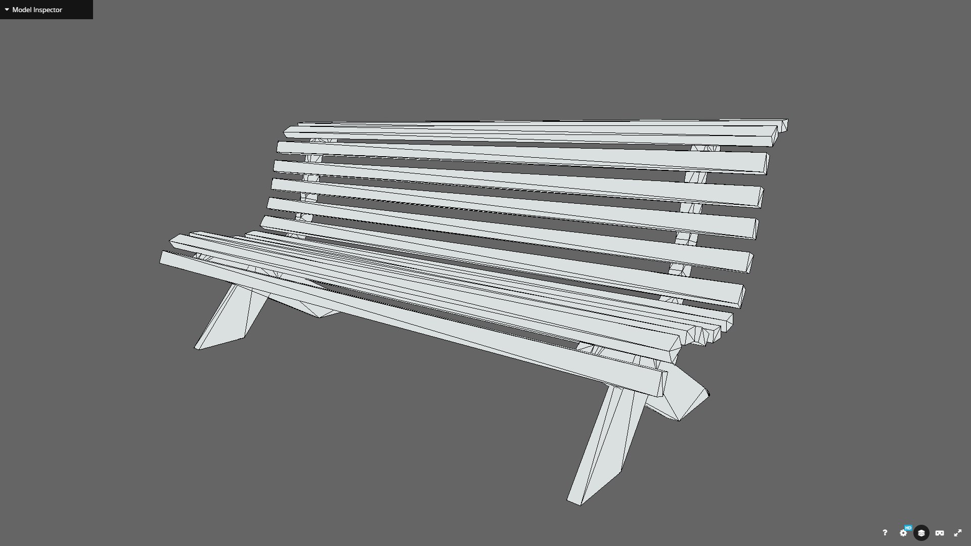 Bench 6 USSR Game Ready 3D - TurboSquid 2236900