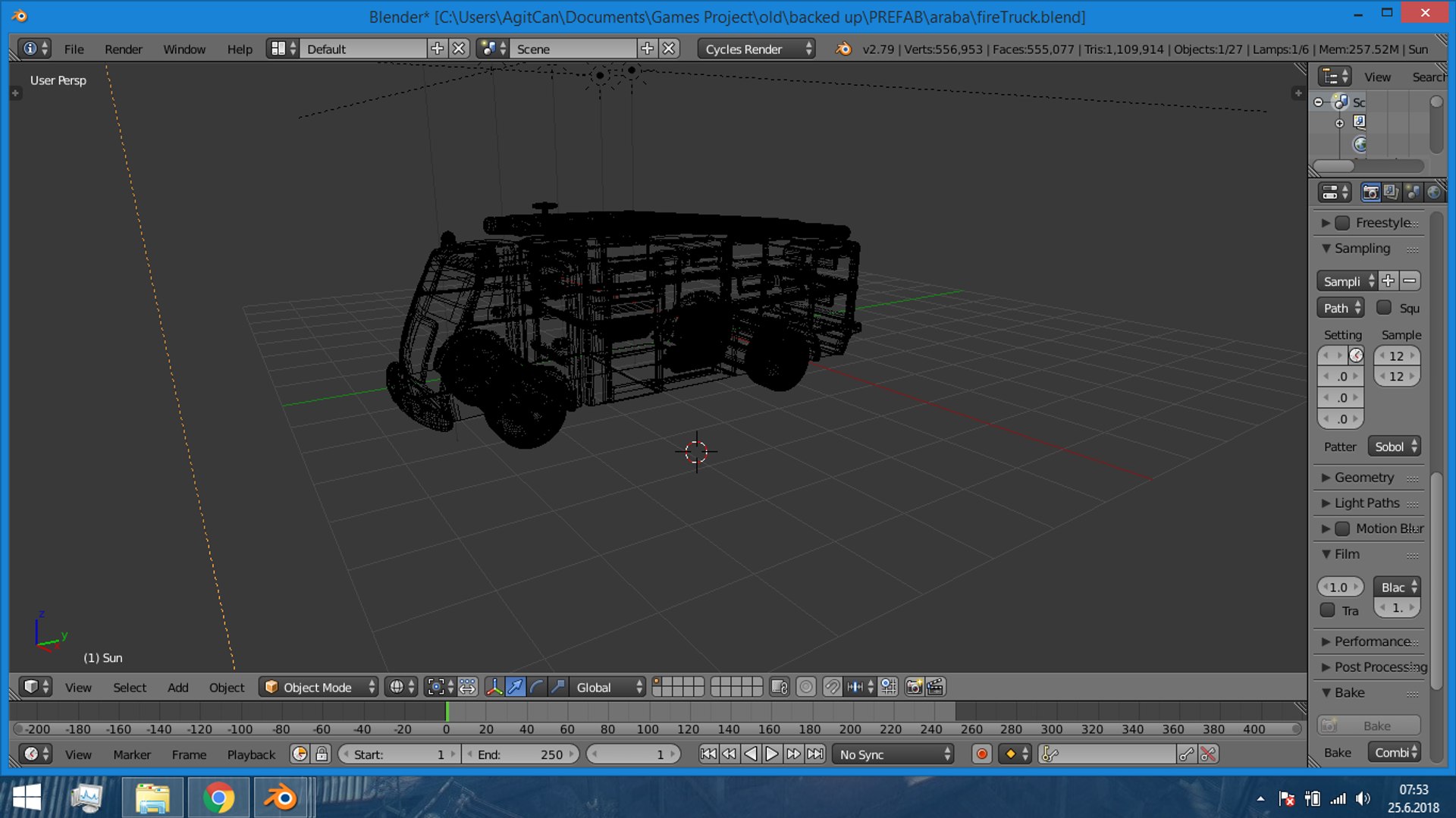 3D Model Truck Unity Cryengine - TurboSquid 1290660