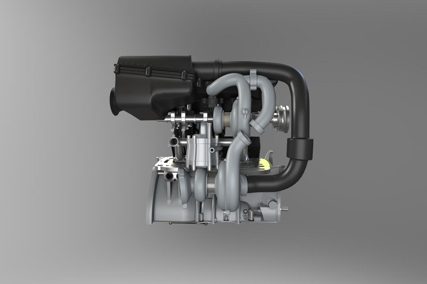 3D Engine V6 Model - TurboSquid 1348340