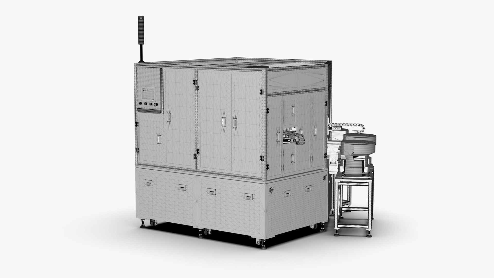 3D Automatic Stamping Riveting Machine Model - TurboSquid 2199056