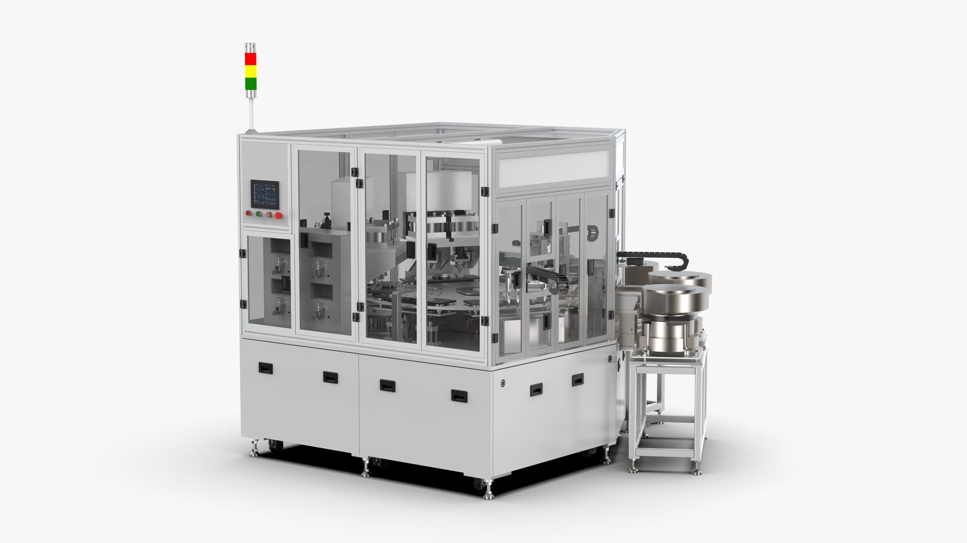 3D Automatic Stamping Riveting Machine Model - TurboSquid 2199056