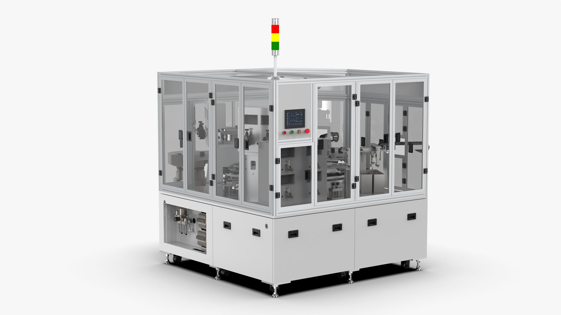 3D Automatic Stamping Riveting Machine Model - TurboSquid 2199056