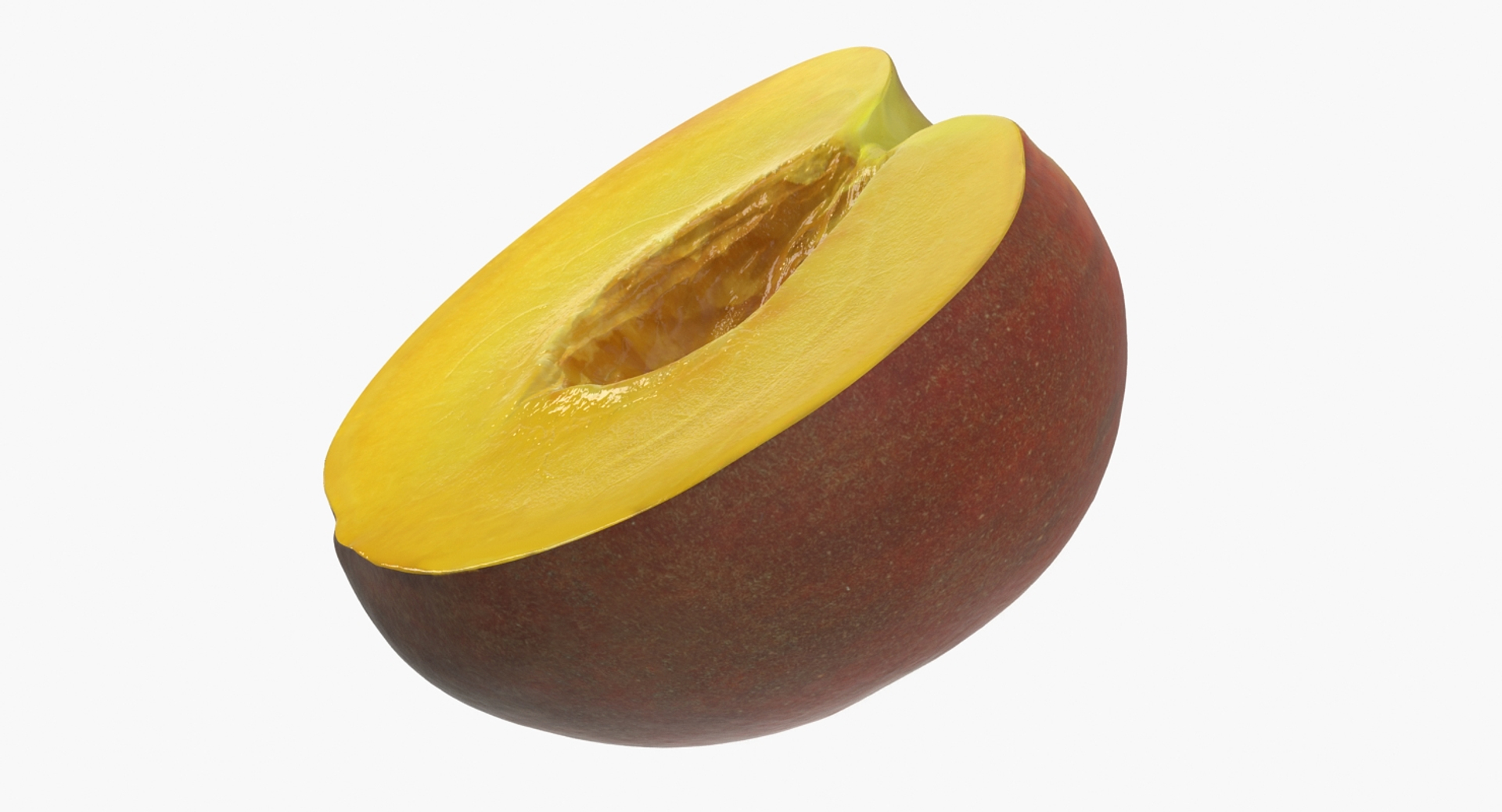 3D Model Half Peach - TurboSquid 1194410