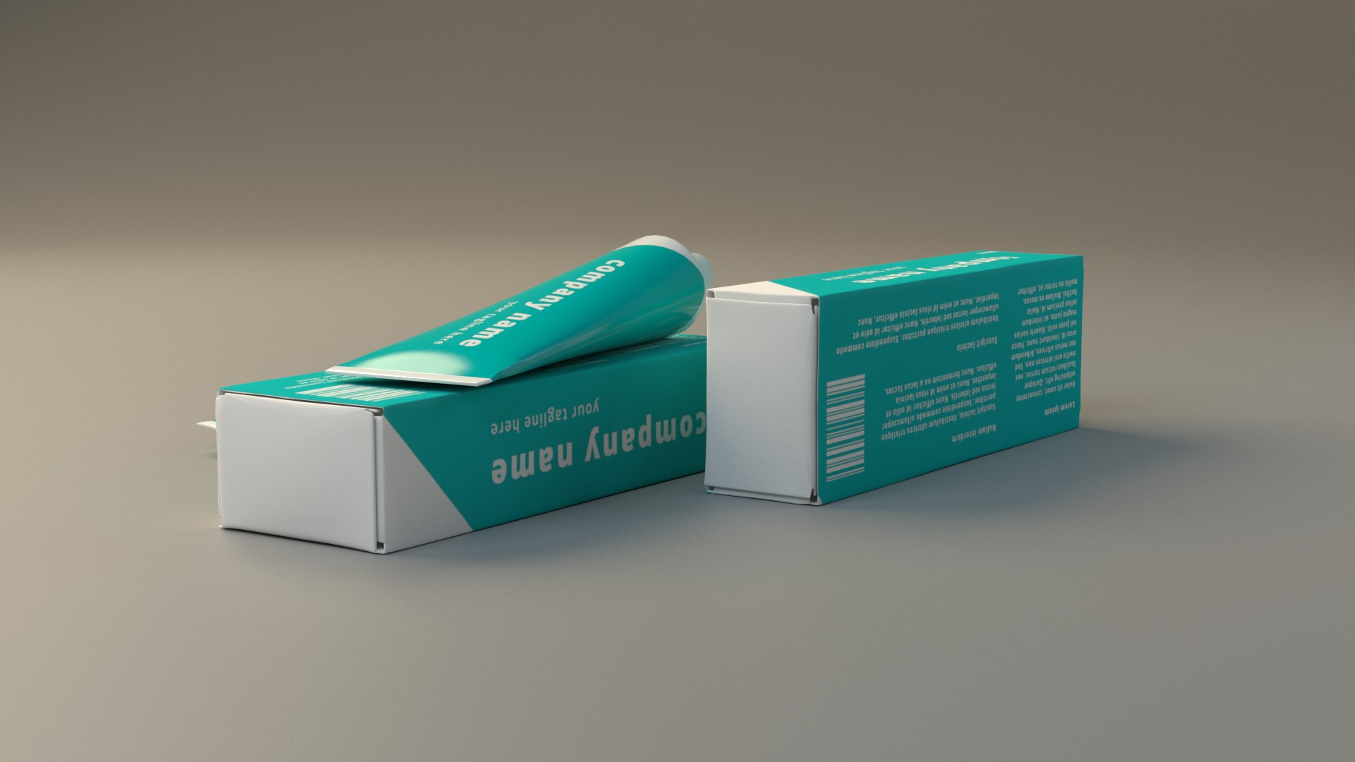 3D Toothpaste Packaging Set Paste Model - TurboSquid 1470941
