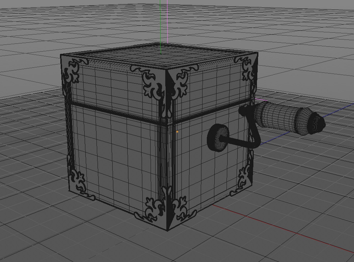 3D Ornate Box Model - TurboSquid 1470907