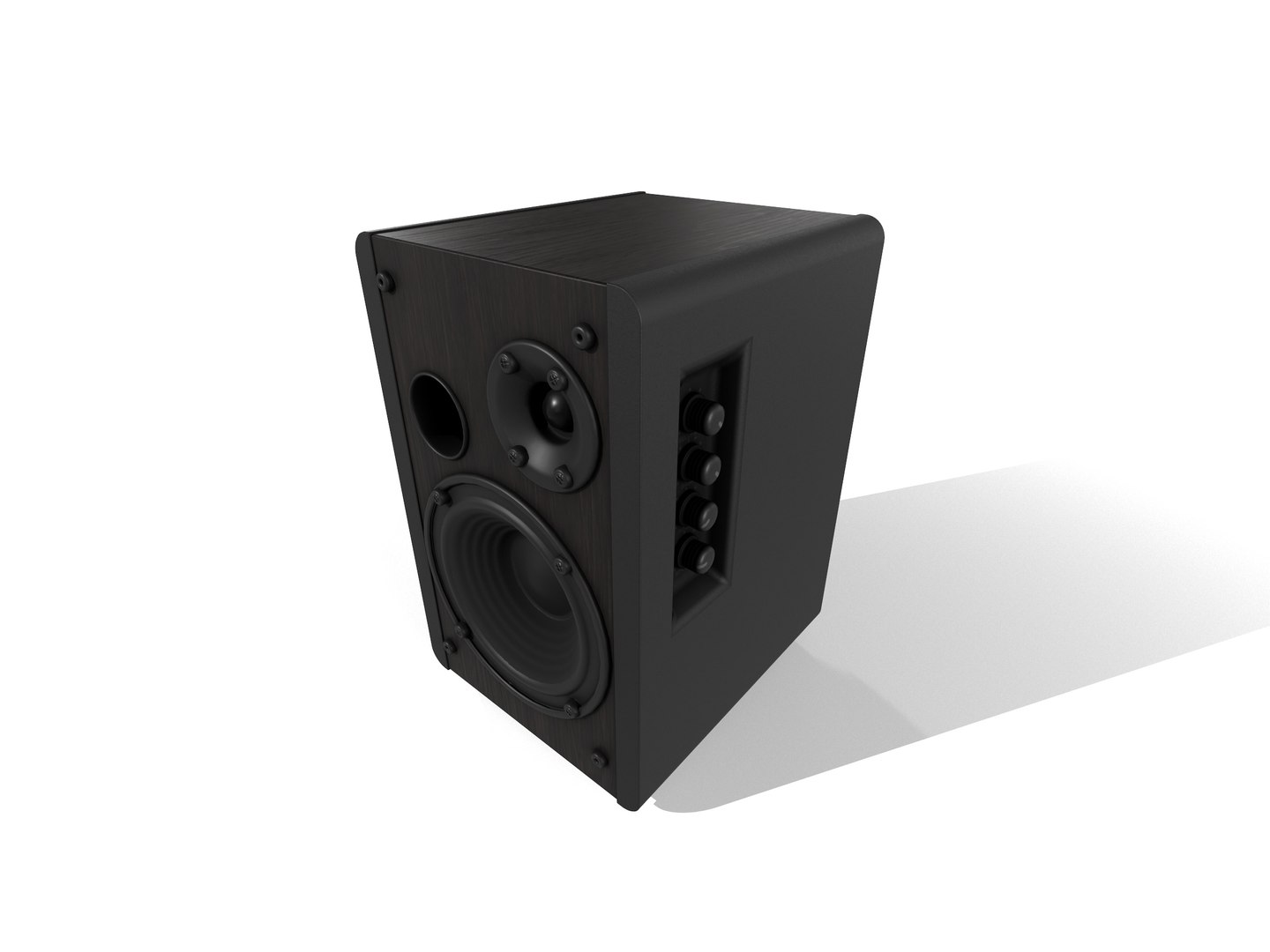3D High End Desk Speaker Low-poly 3D Model - TurboSquid 1964061